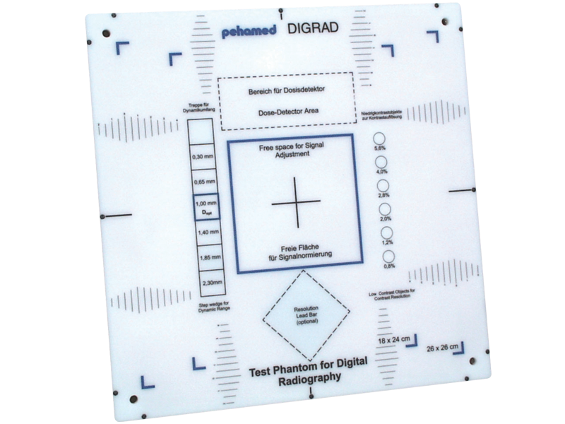 DIGRAD – Test Phantom for Digital X-Ray – Southern Scientific